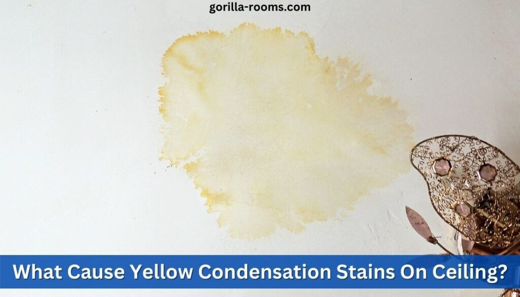 What Cause Yellow Condensation Stains On Ceiling? » Gorilla Rooms
